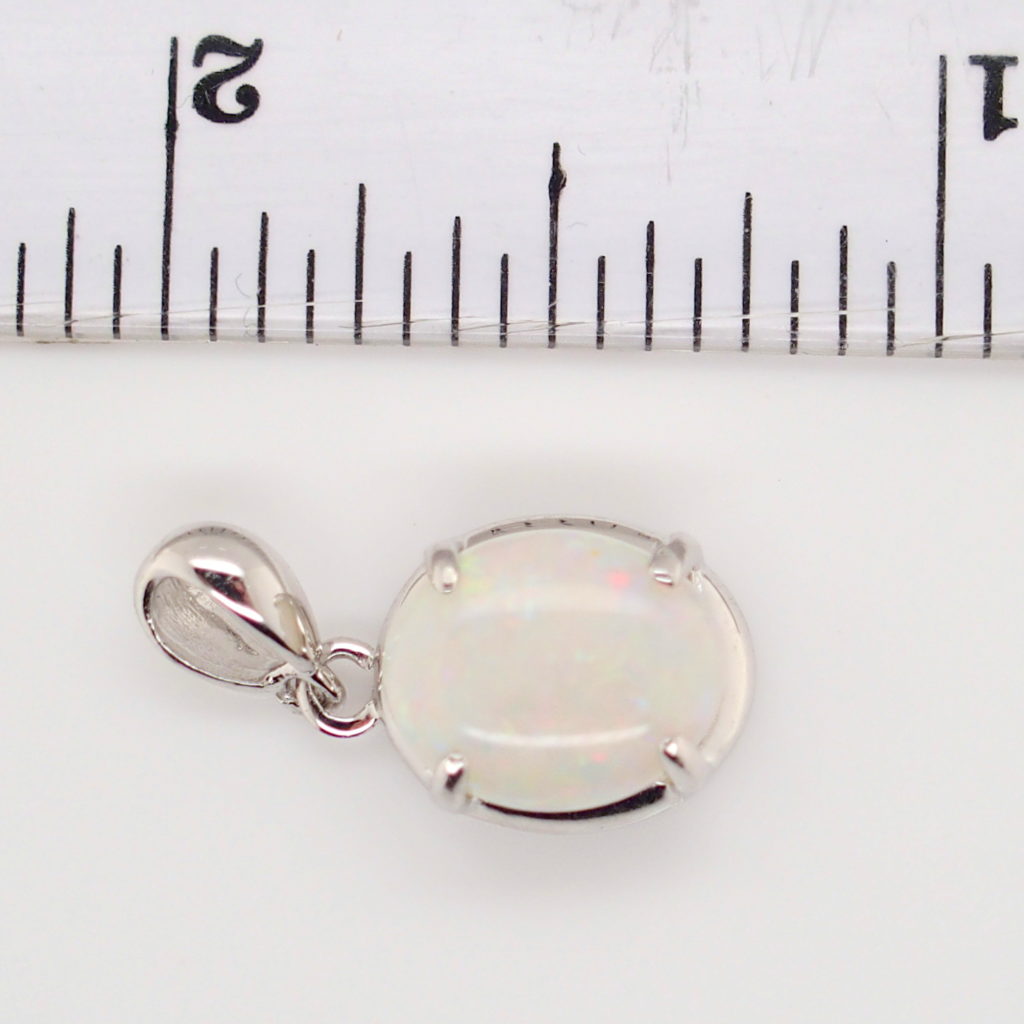 Solid White Opal Pendant | Opals Down Under