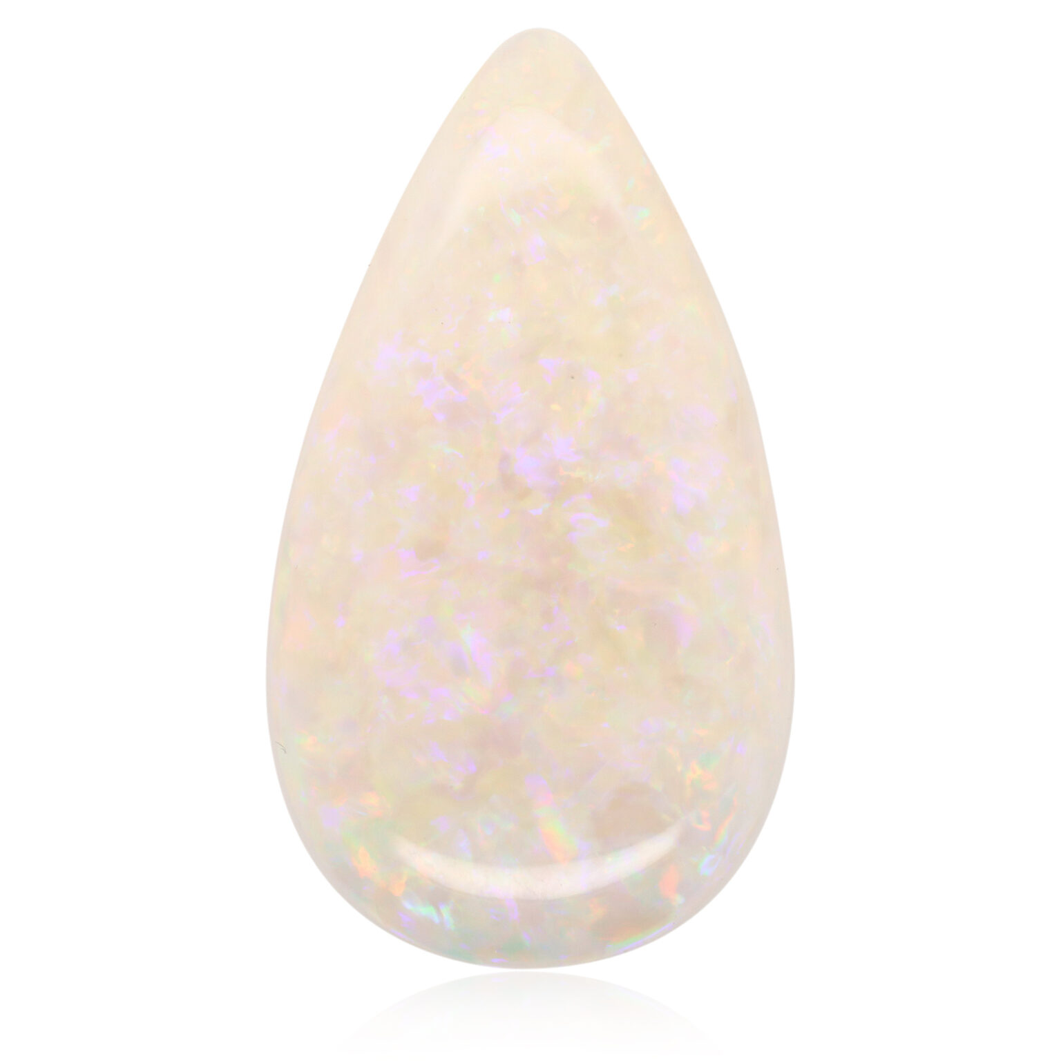 Solid Unset White Opal | Opals Down Under