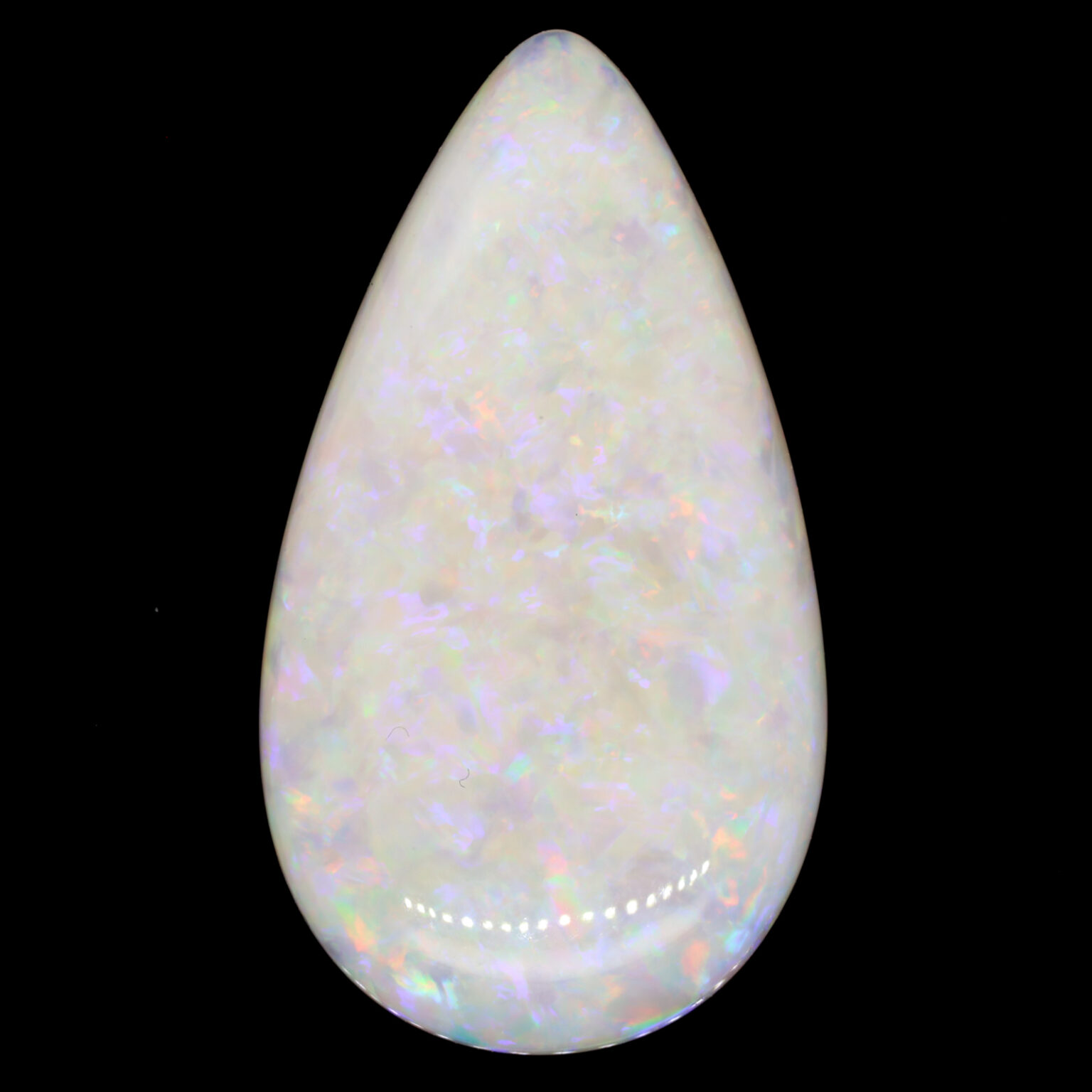 Solid Unset White Opal | Opals Down Under