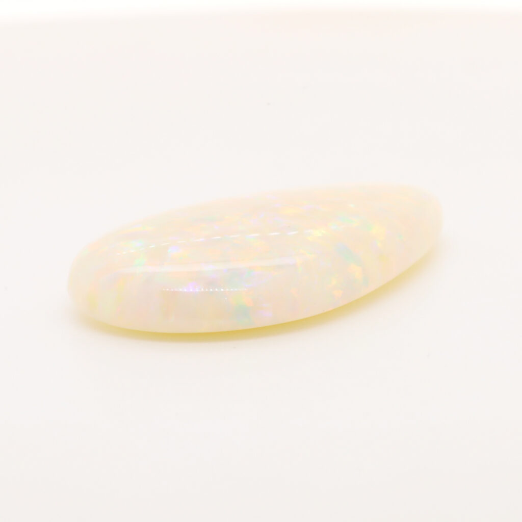 Solid Unset White Opal | Opals Down Under