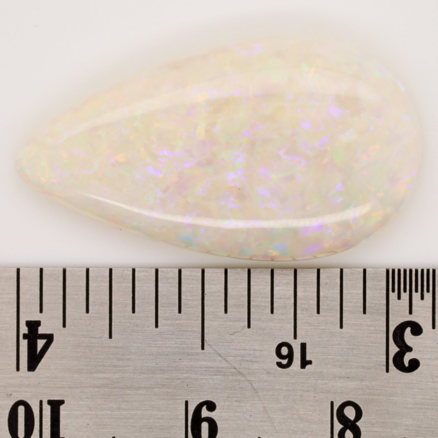 Solid Unset White Opal | Opals Down Under