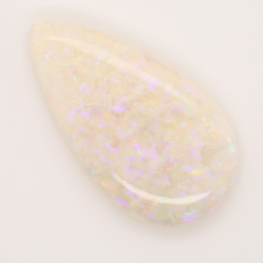 Solid Unset White Opal | Opals Down Under