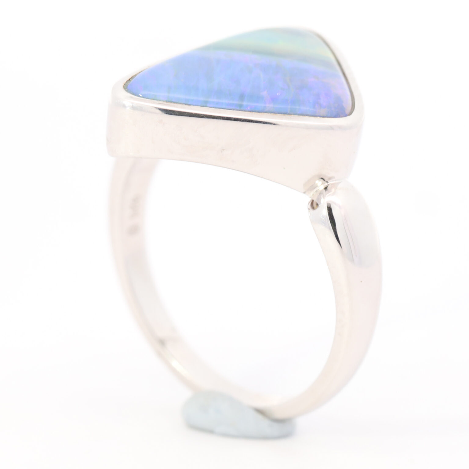 Solid Boulder Opal Ring | Opals Down Under