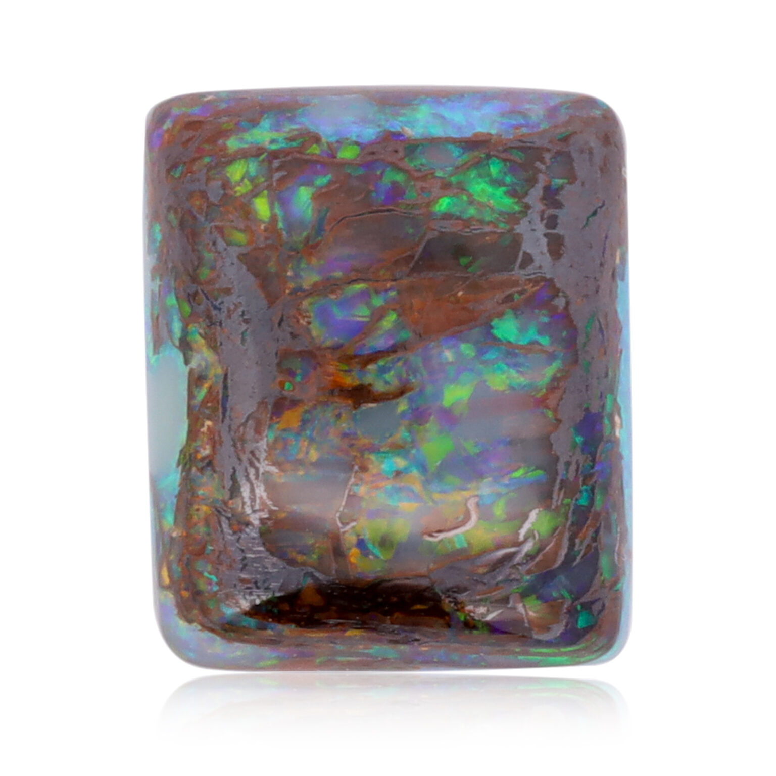 Solid Unset Boulder Opal | Opals Down Under