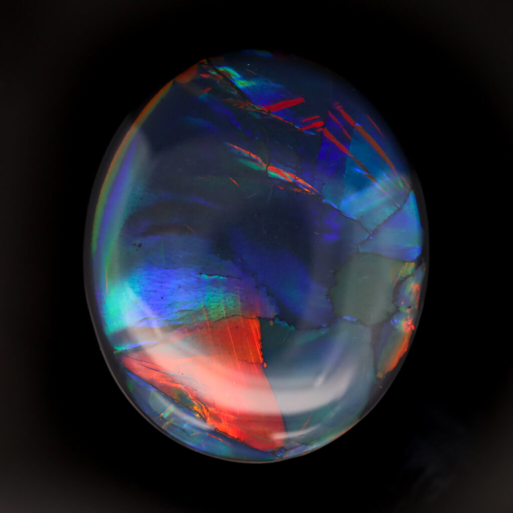 Solid Unset Black Opal | Opals Down Under